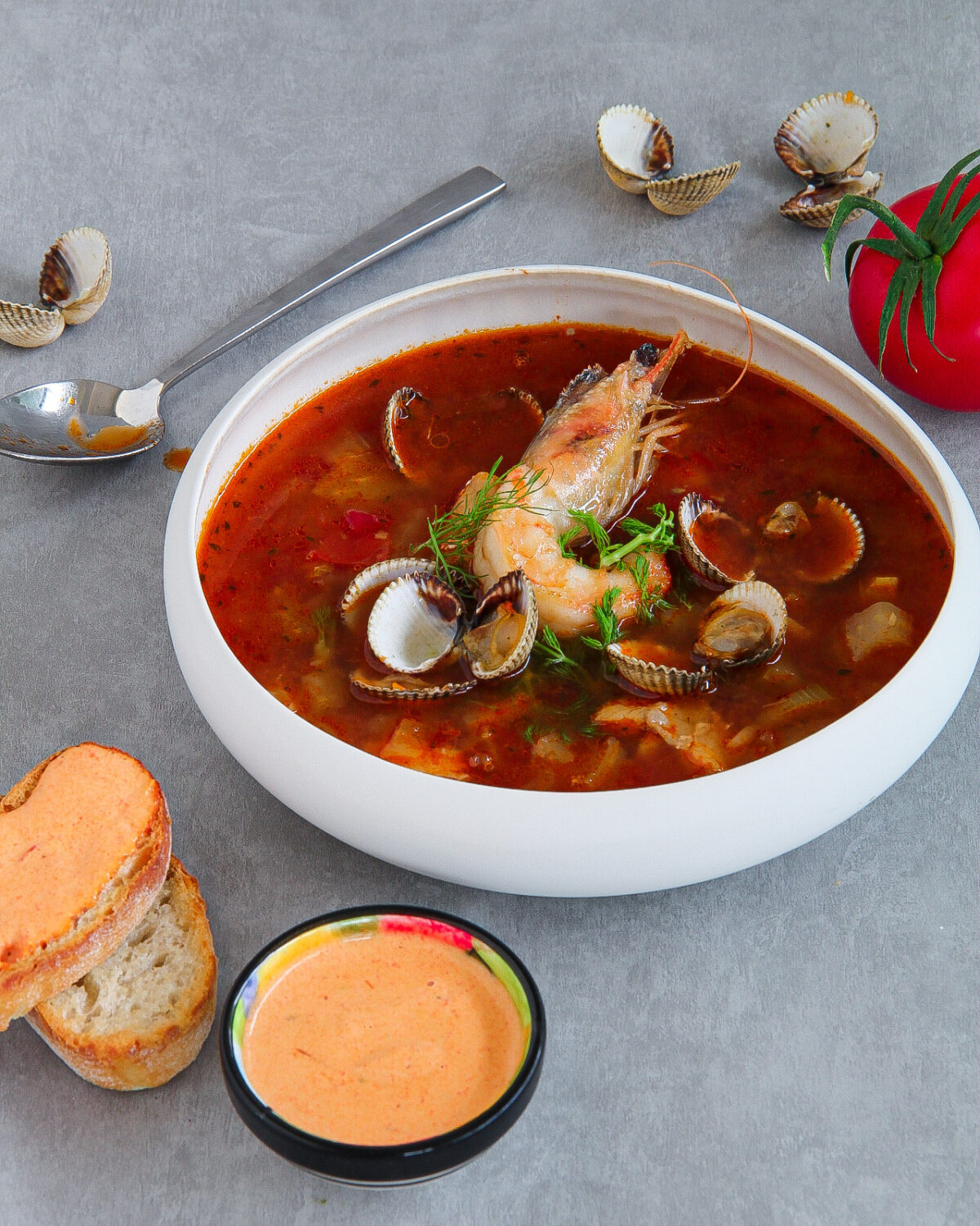 Bouillabaisse met rouille recept (heerlijke Franse vissoep)